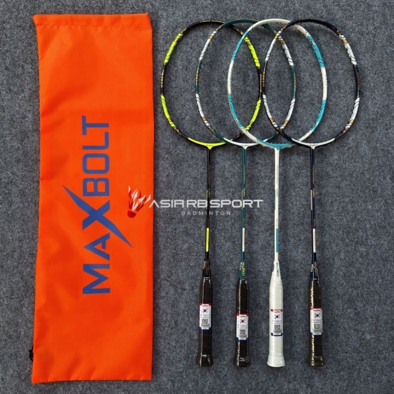Jual Raket Badminton MAXBOLT THUNDERBOLT 100% Original 35lbs | Shopee ...