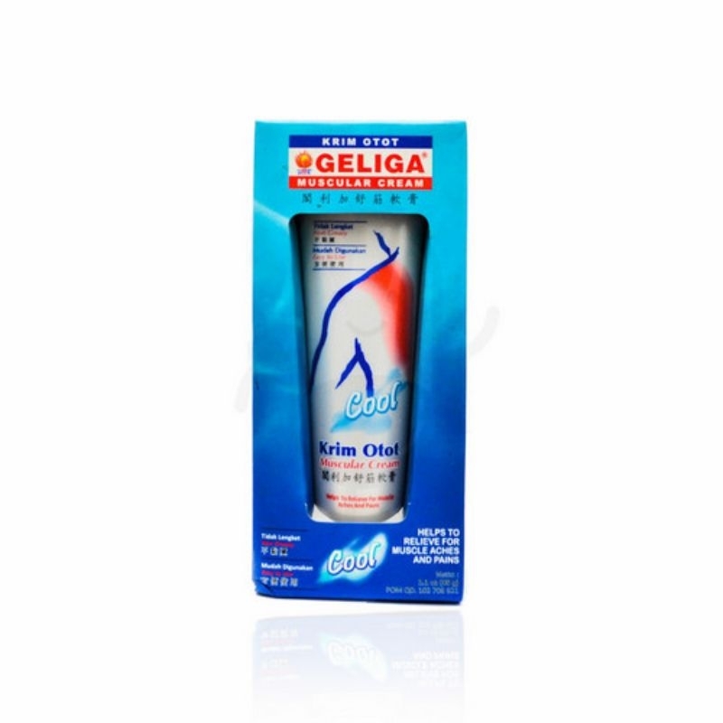 Jual GELIGA krim otot muscular cream cool 60g (NO BOX) | Shopee Indonesia