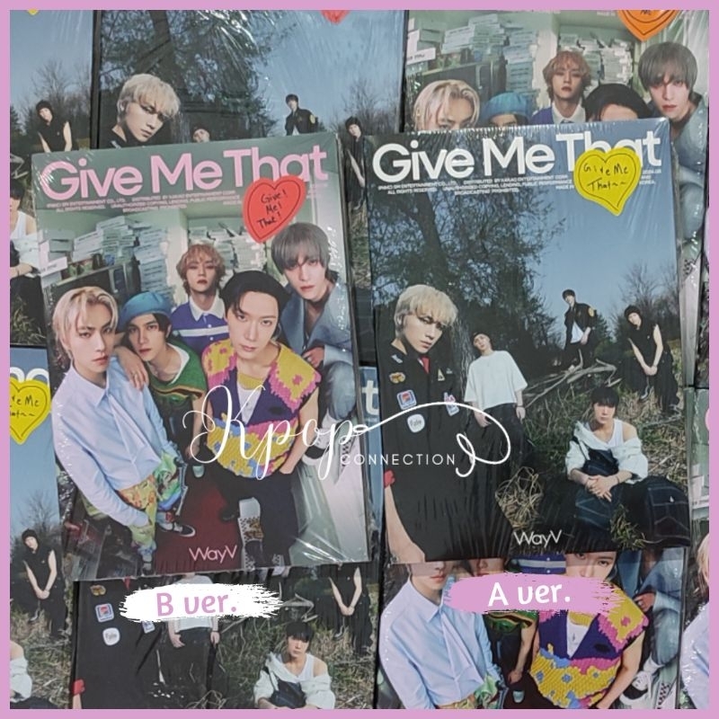 Jual WayV - 5th Mini Album [Give Me That] (Photobook ver) | Shopee ...