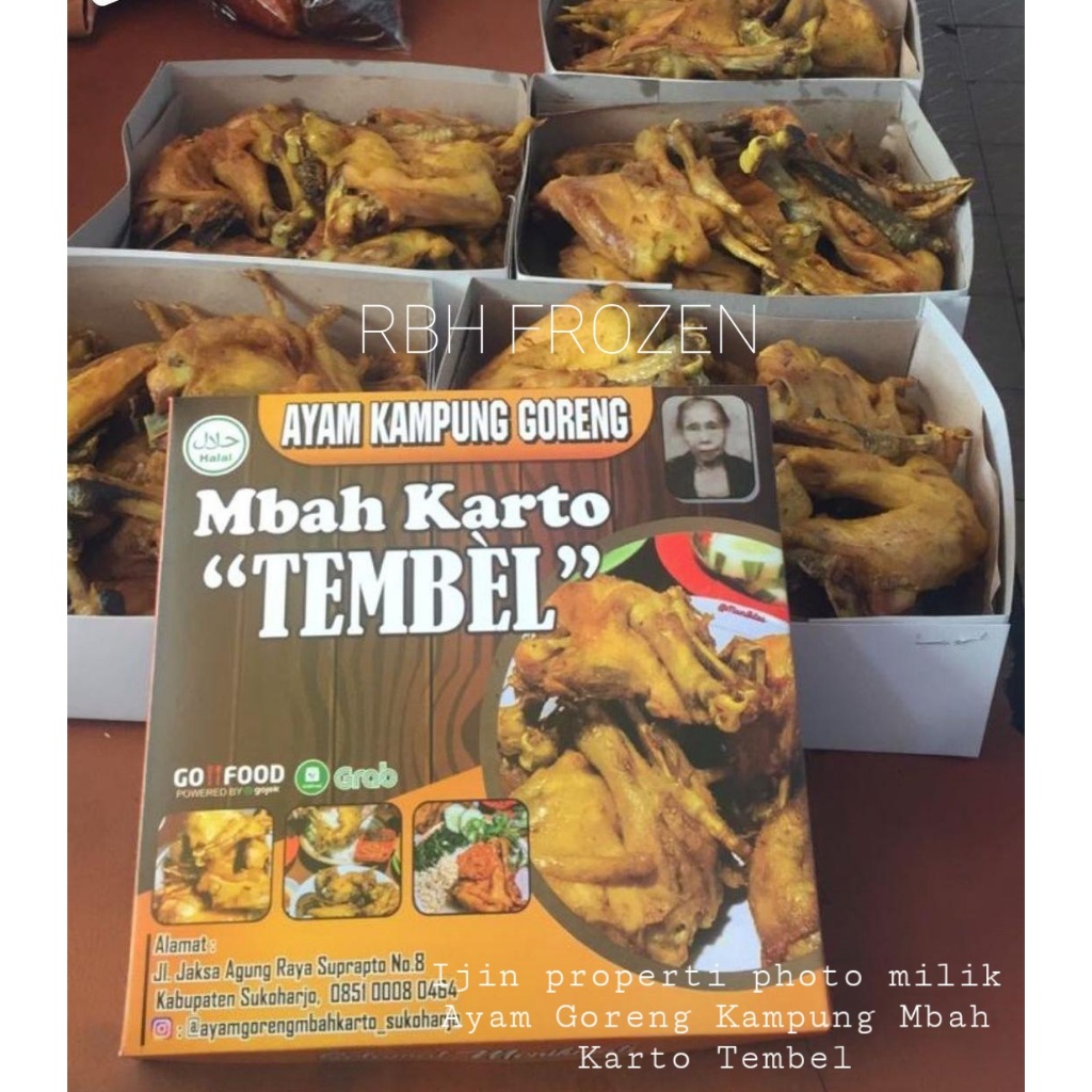 Jual Ayam Kampung Goreng Mbah Karto Tembel 1 Ekor | Shopee Indonesia