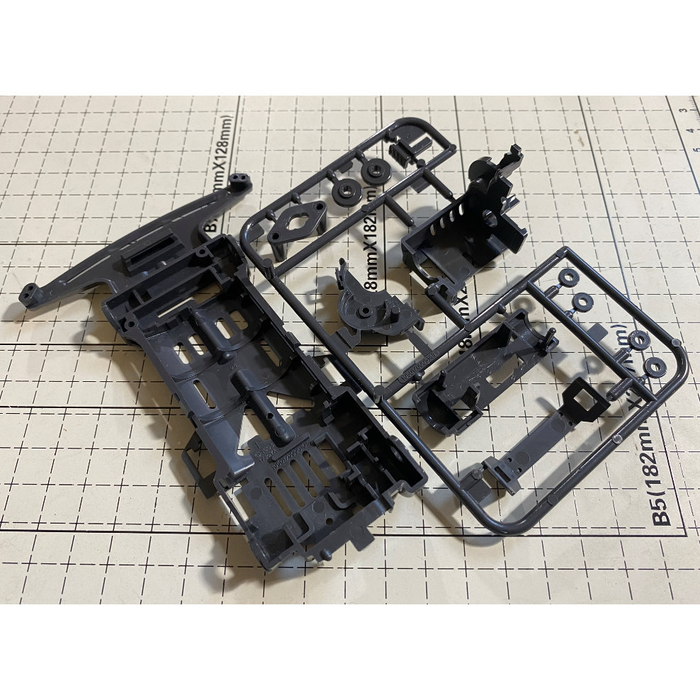 Jual Chasis/ sasis + gearbox super 1 original tamiya (chasis no 16/15 + gb abu abu) | Shopee ...