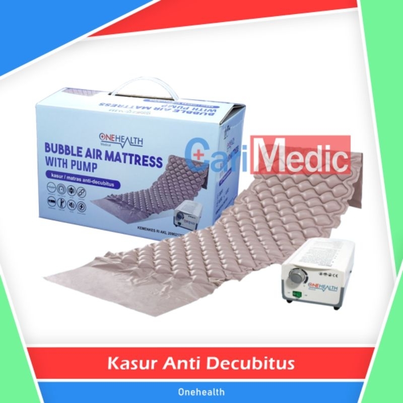 Jual OneHealth Anti Decubitus Matras | Kasur Angin + Pompa Bubble Air ...