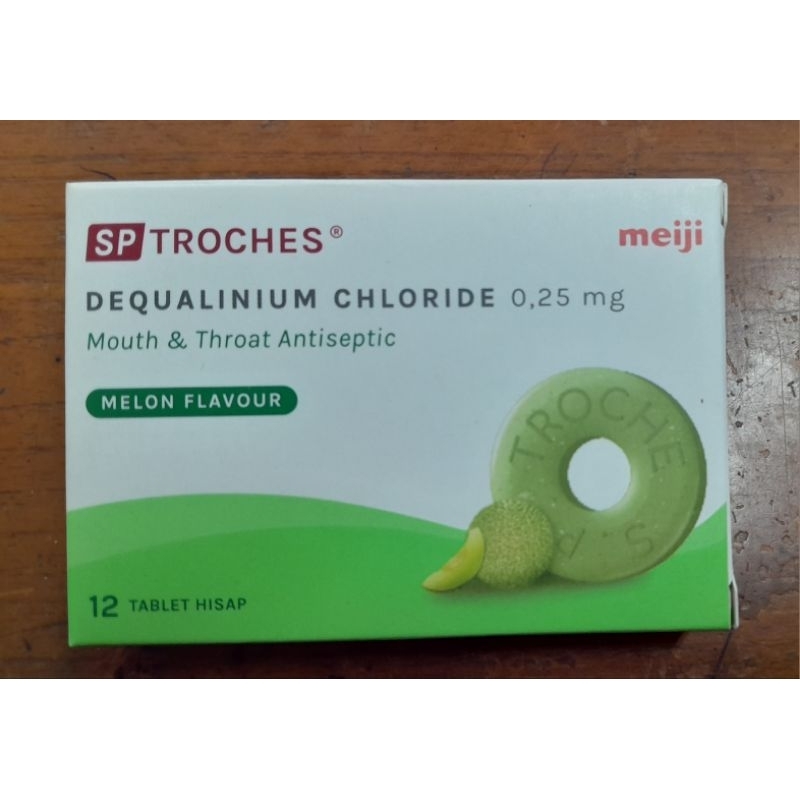 Jual Sp Troches Meiji Rasa Melon 1 box Isi 12 Tab ( Tablet Hisap ...