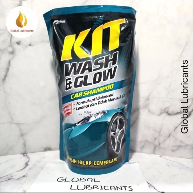 Jual KIT WASH & GLOW Pouch 720mL (Shampoo/ Sabun Mobil/ Motor ...