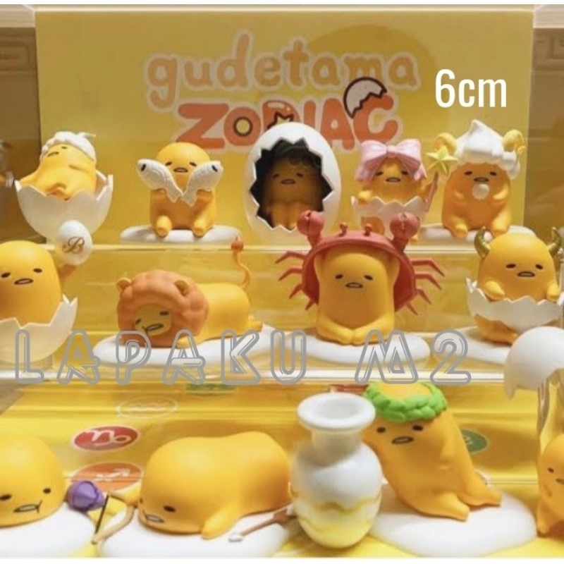 Jual Mini Figure gudetama zodiac popmart Original 100% Random | Shopee ...