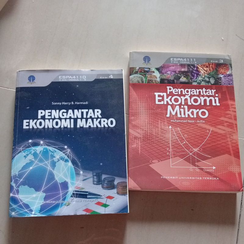 Jual Buku Pengantar Ekonomi Makro & Mikro ORIGINAL | Shopee Indonesia