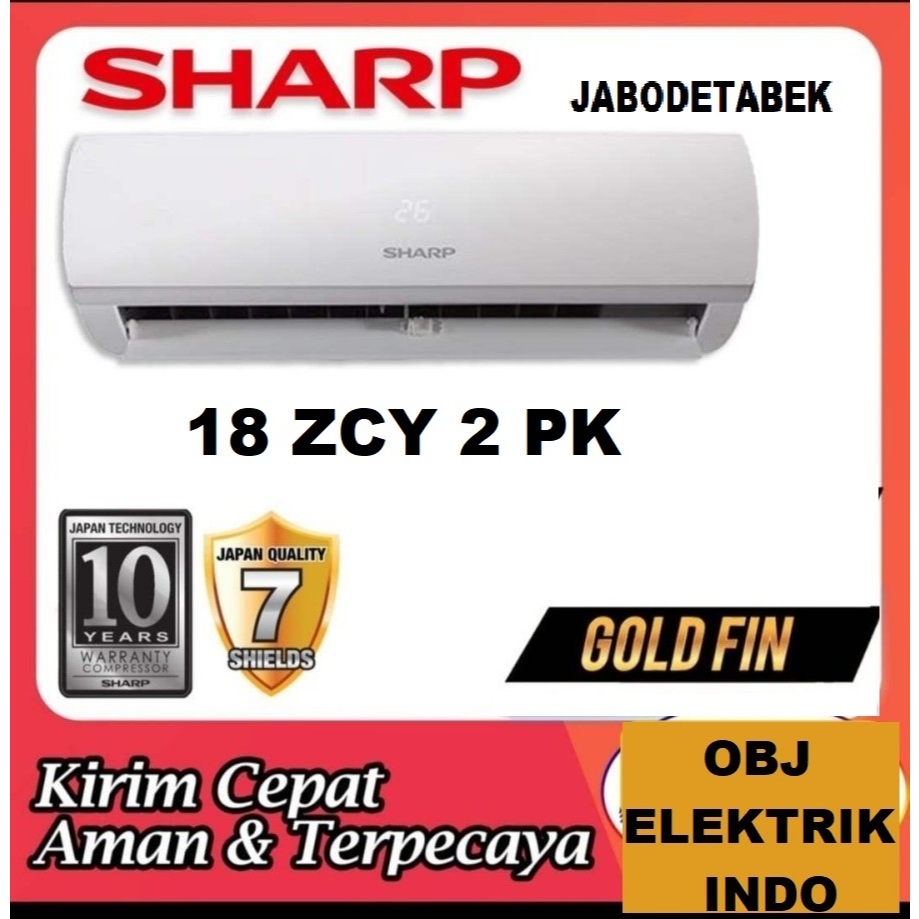 Jual AC SHARP 18 ZCY 2 PK STANDARD CHINA | Shopee Indonesia