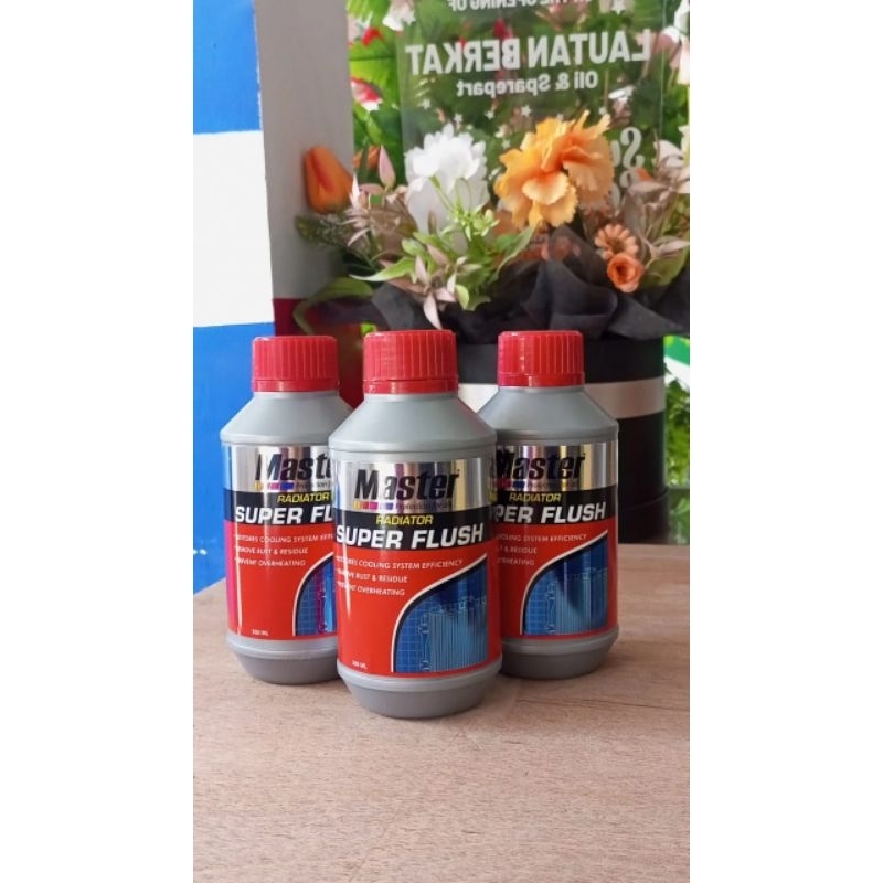 Jual master radiator super flush 300ml /cairan pembersih radiator 100 ...