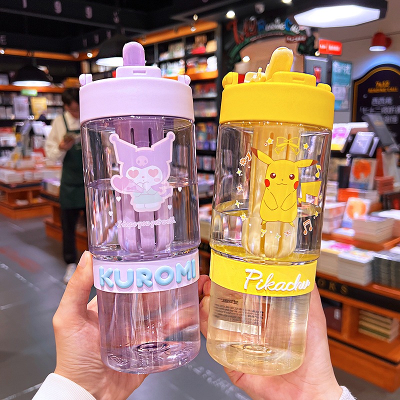Jual Botol Infused Water BPA FREE Sanrio Kuromi Hello Kitty Pokemon Pikachu Cinnamoroll Melody ...