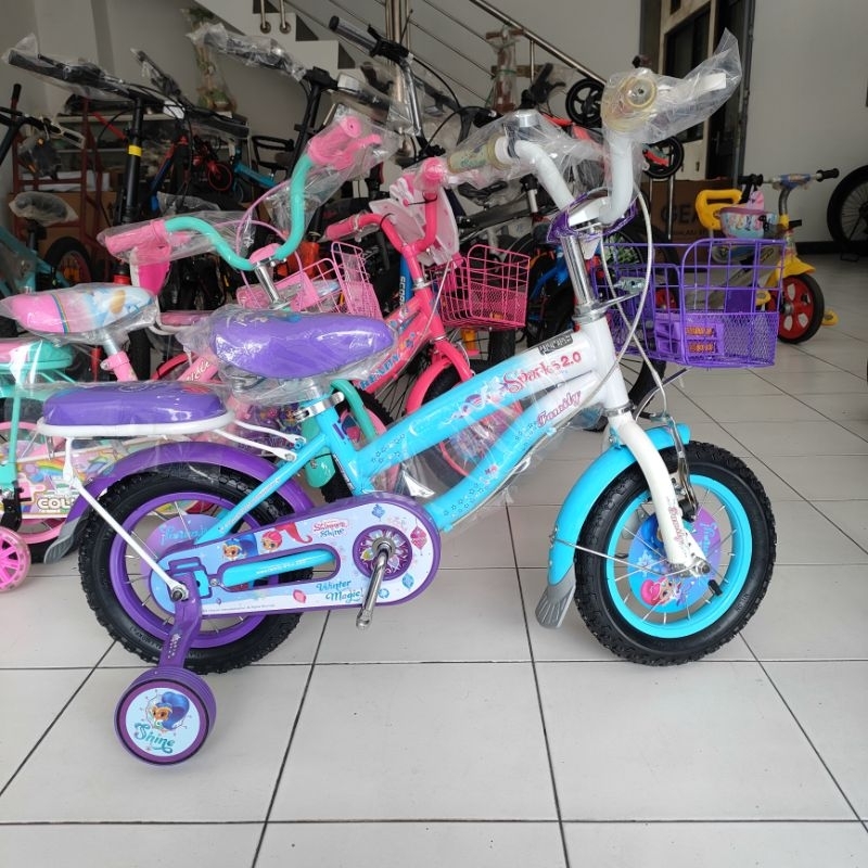Jual SEPEDA MINI ANAK PEREMPUAN FAMILY SPARKS SPARK 12 16 INCH FREE ...