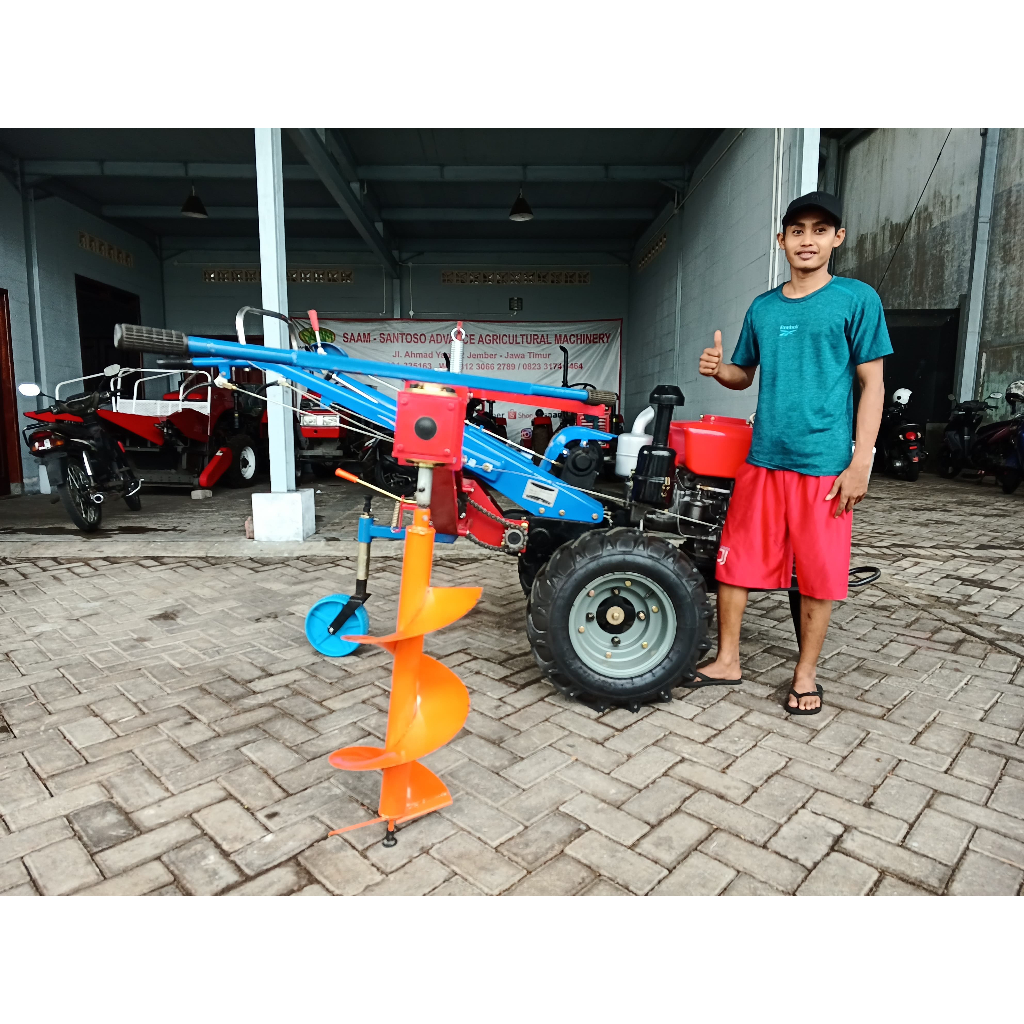 Jual Implemen Bor Tanah untuk Traktor Roda Dua Tipe DF151 - AMEC ...
