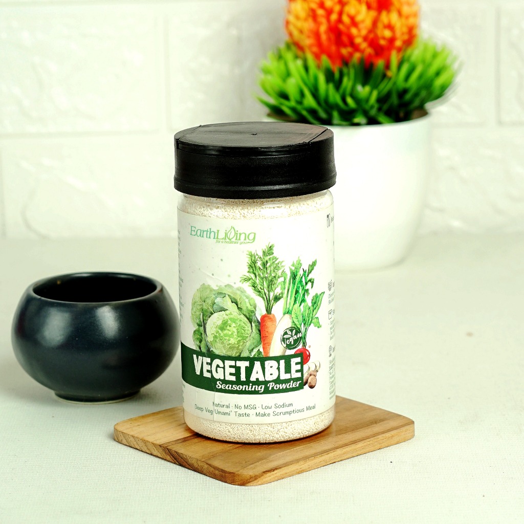 Jual Earth Living Vegetable Seasoning Powder 200gr | Shopee Indonesia