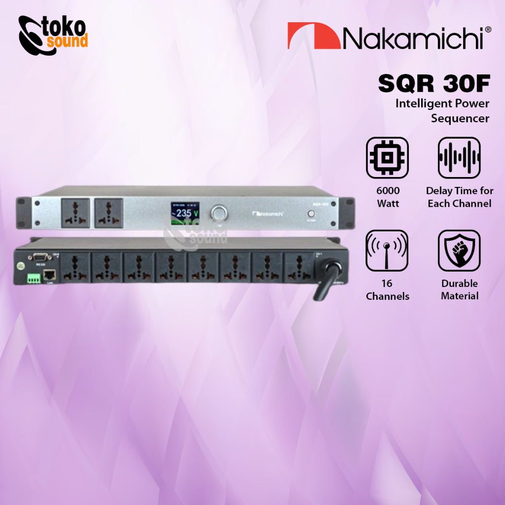 Jual Nakamichi SQR 30F SQR30F Intelligent Power Supply Sequencer | Shopee Indonesia