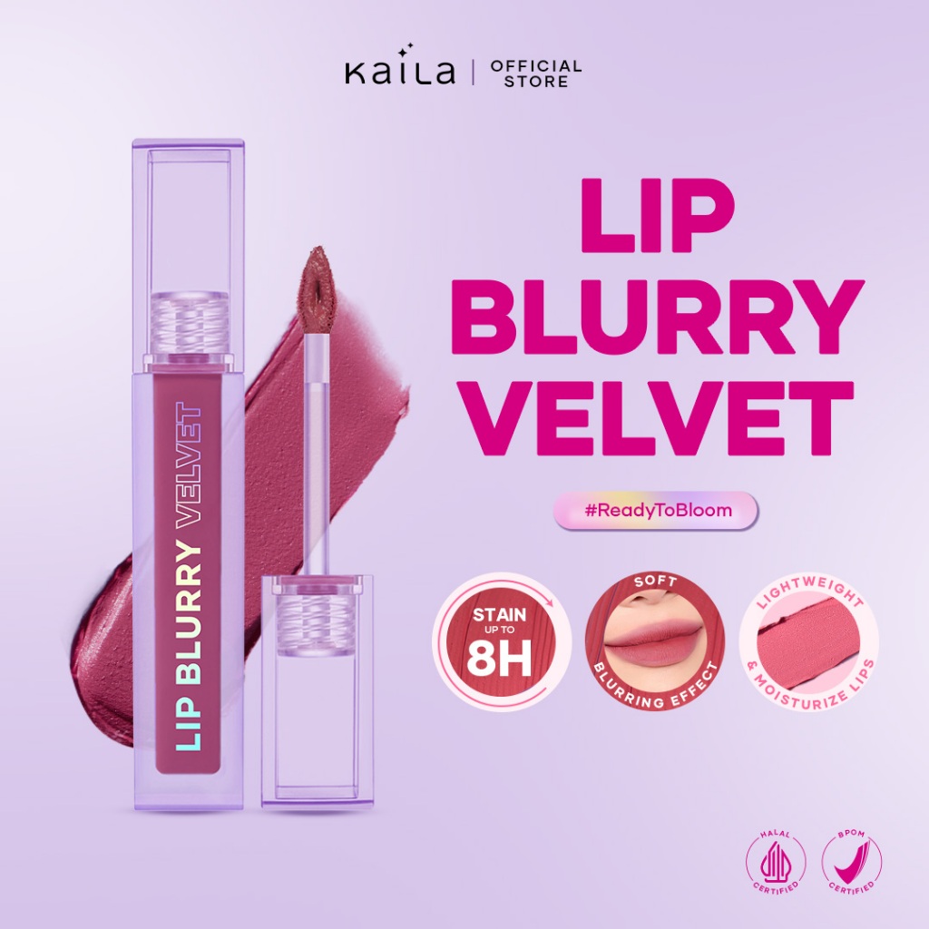 Jual Kaila Beaute Lip Blurry Velvet - Lip Velvet Blurring Powdery ...