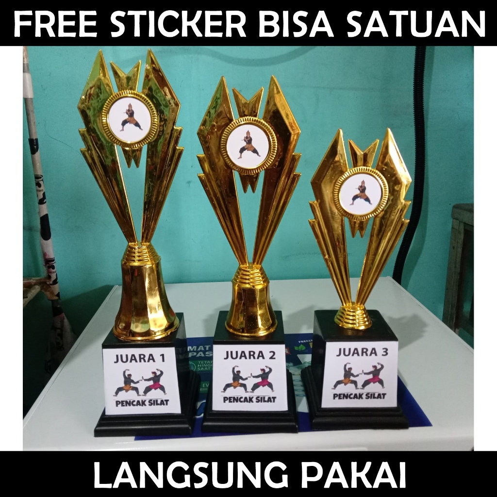 Jual Piala Lomba Juara 1 2 3 bisa (MODEL FTG) kostum "costum" (bisa ...