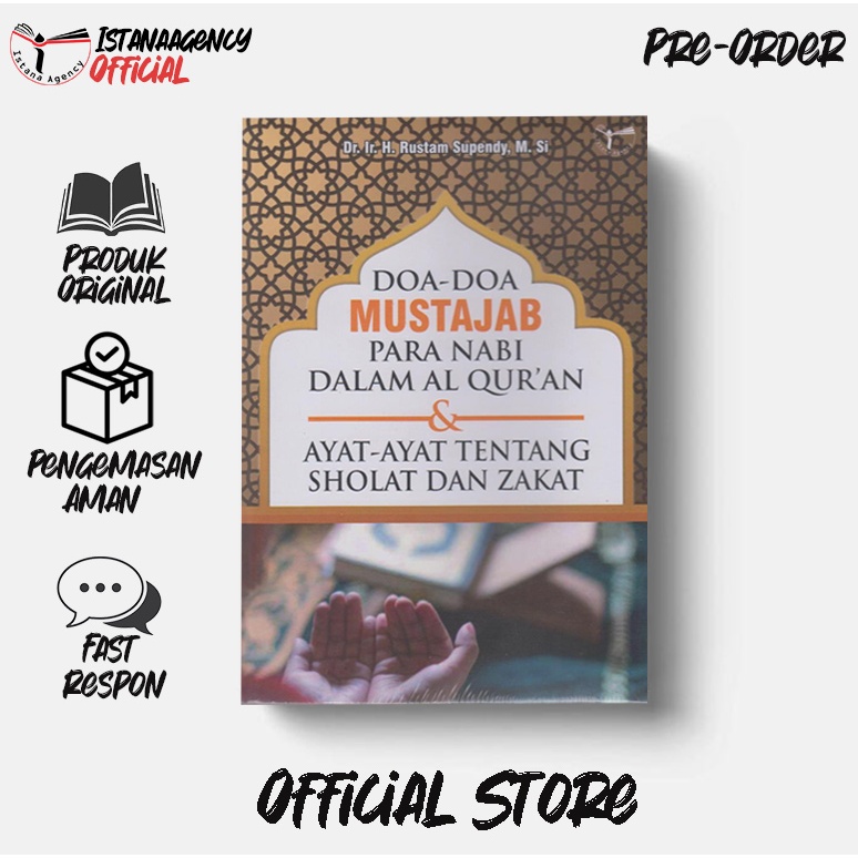 Jual Doa-Doa Mustajab Para Nabi dalam Al-Qur’an & Ayat-Ayat Tentang Sholat dan Zakat | Shopee ...