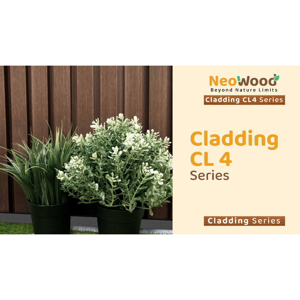 Jual Wallpanel Neo Wood CL4 Series / WPC Outdoor Dinding/ Wall Cladding ...