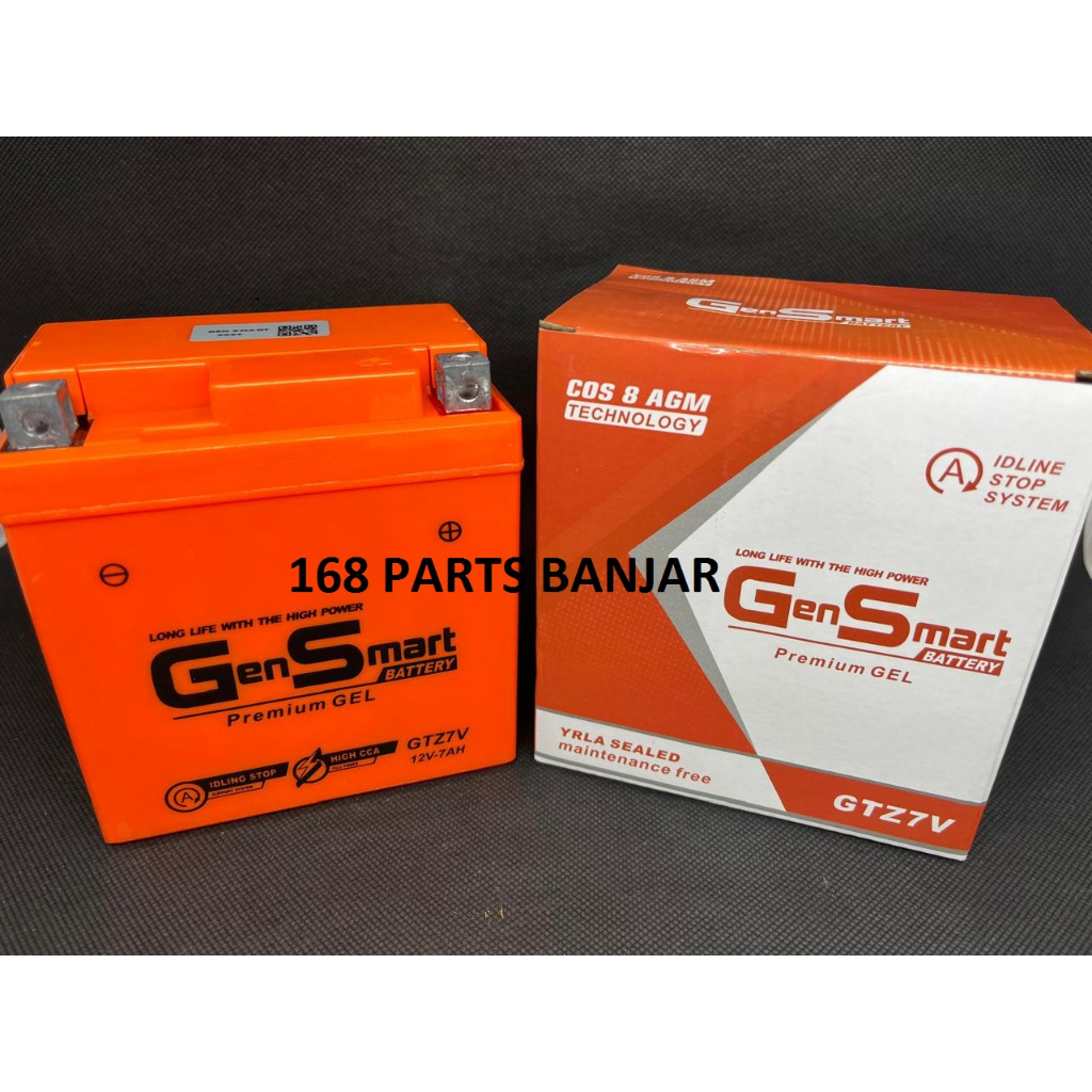 Jual Aki GS Premium Gel / Baterai Kering GTZ 7V Gen Smart Motor Yamaha ...
