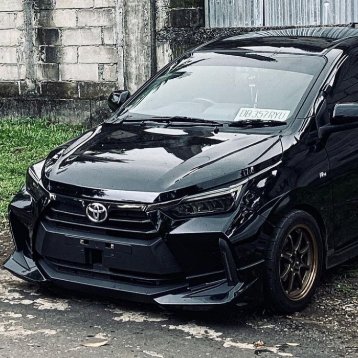 Jual bodykit agya 2023 2024 body kit toyota agya 2023 2024 2025 ...