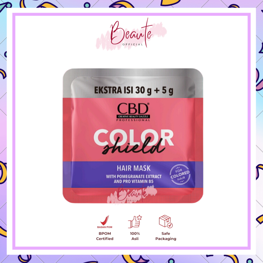 Jual CBD Color Shield Hair Mask Sachet | Shopee Indonesia