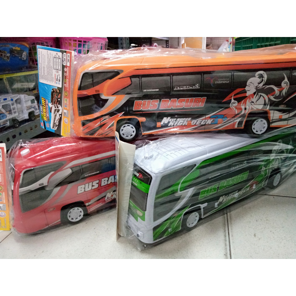 Jual Mainan anak Bus Basuri Telolet Suara BP19 | Shopee Indonesia
