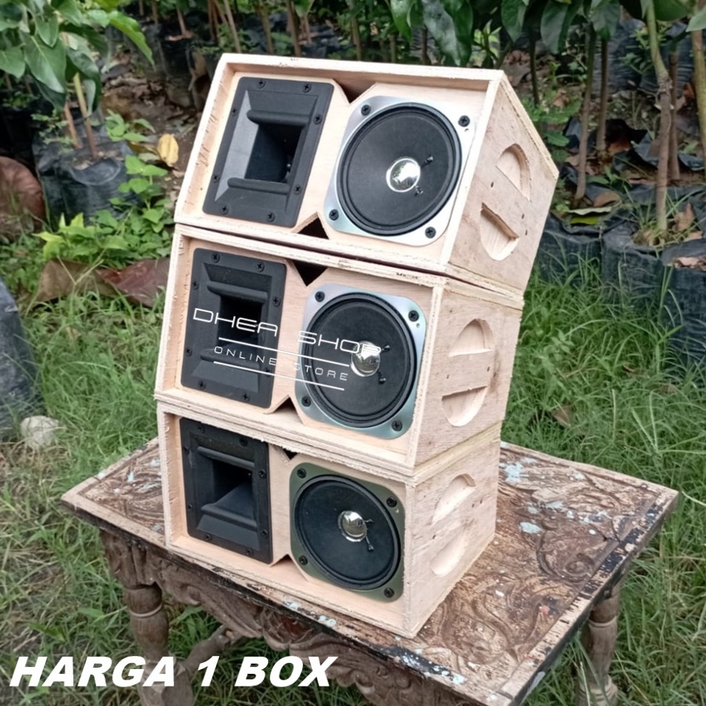 Jual Paket 1 Box Line Array 4 inch isi Speaker ACR KSV 4 inch plus ...