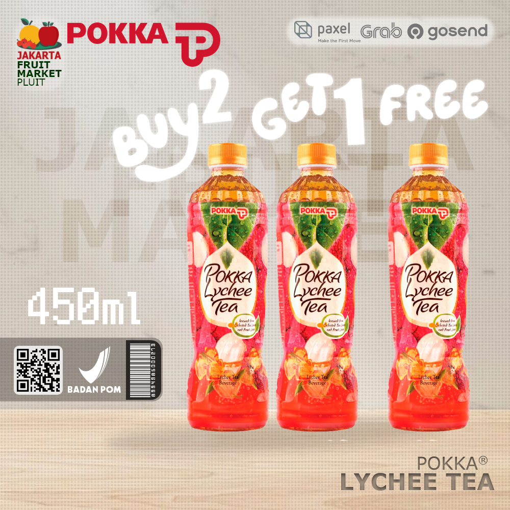 Jual POKKA® LYCHEE TEA minuman teh | Shopee Indonesia