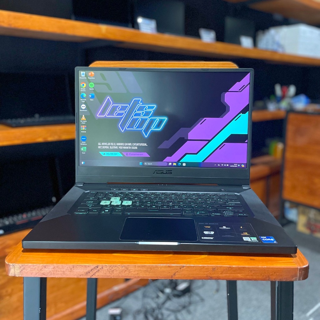 Jual Laptop Gaming Rendering Desain Editing Asus TUF Dash F15 FX516PC ...