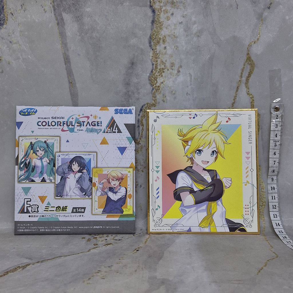 Jual Project Sekai Colorful Stage Kagamine Len Shikishi Sega F Prize ...