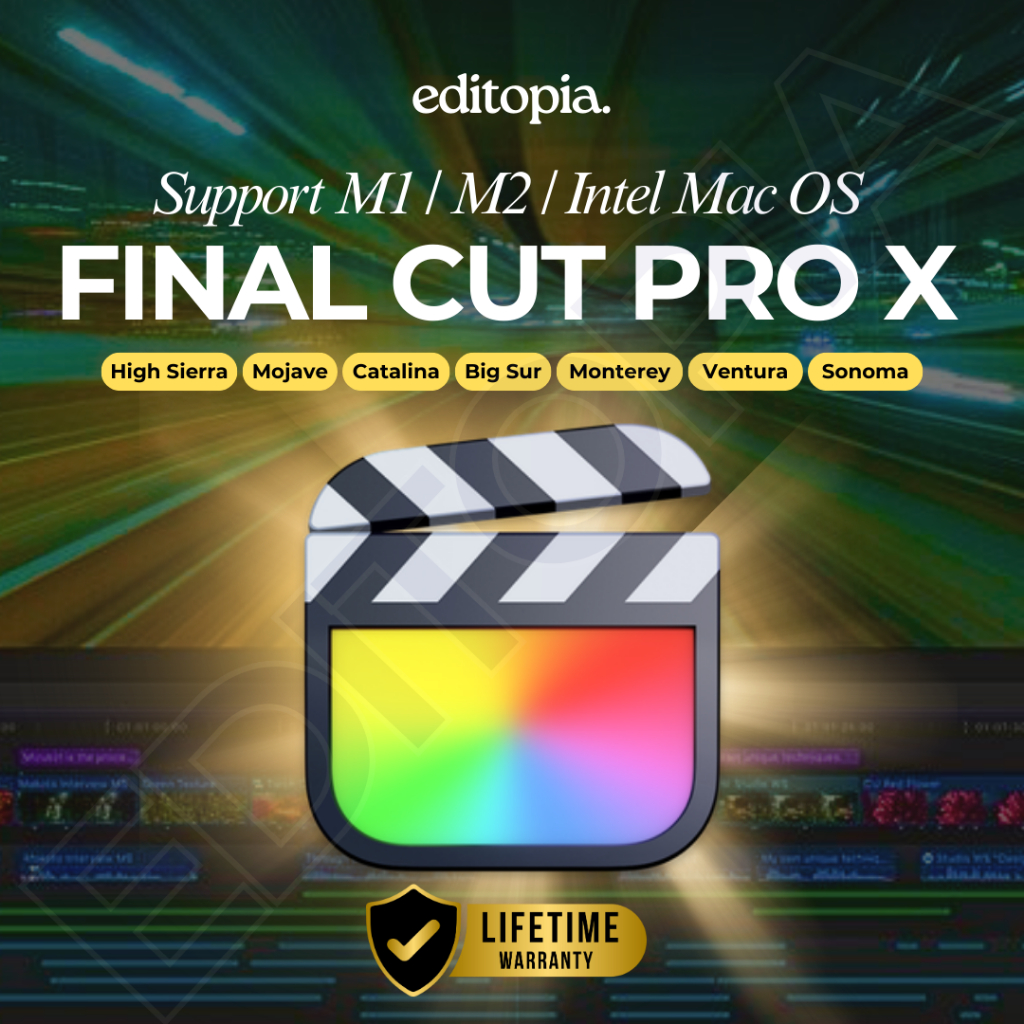 Jual Final Cut Pro X For Mac Permanen Full Version Lifetime [MAC ...