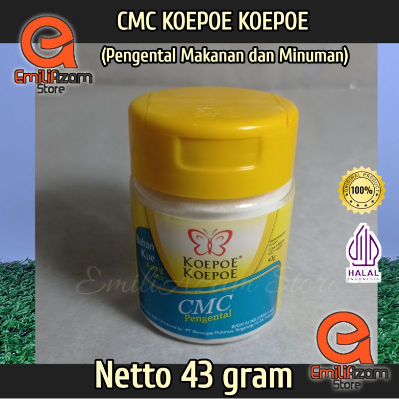 Jual CMC Koepoe-Koepoe / Pengental makanan dan minuman (43gr) | Shopee ...
