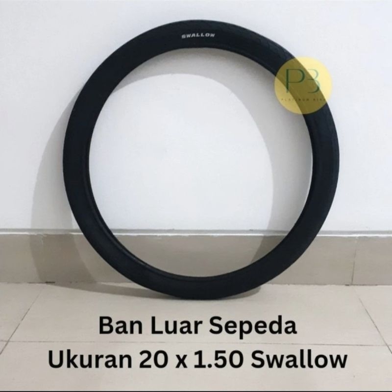 Jual Ban Luar Sepeda BMX Mini Lipat Ukuran 20 x 1.50 SWALLOW DELI TIRE | Shopee Indonesia