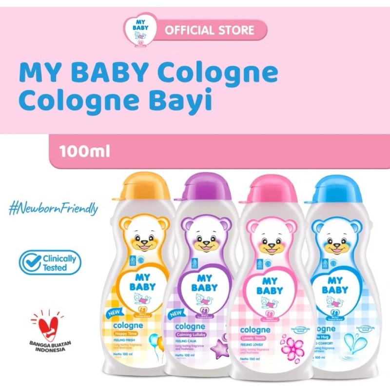 Jual MY BABY Cologne Soft & Gentle | Cologne sweet floral | Cologne ...