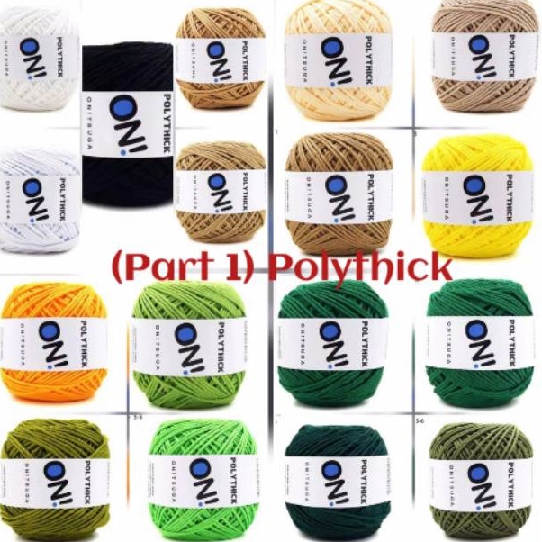 Jual Model Terlaris POLYTHICK Part 1 Poly THICCCCCCCCCCCK Benang Rajut ...