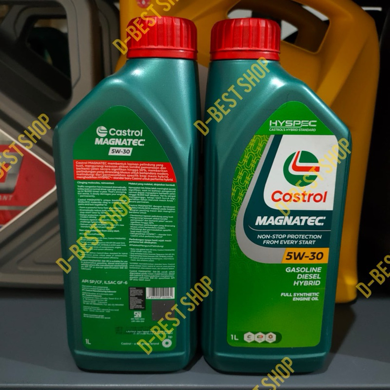 Jual Oli mobil bensin diesel & HYBRID castrol magnatec Stop-Start 5w/30 ...