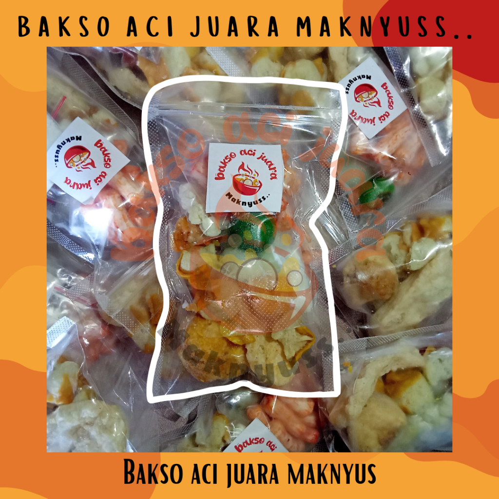 Jual BAKSO ACI HARGA SATUAN JUARA MAKNYUS | Shopee Indonesia
