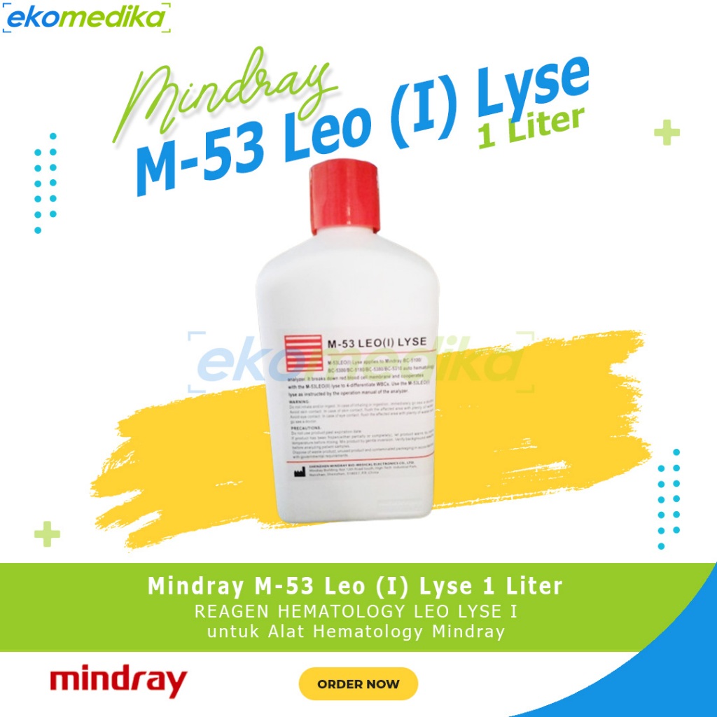 Jual Reagen Hema 5 Diff M53 Leo I Lyse Mindray LEO (I) Lyse 1 Liter / Mindray M-53 | Shopee ...