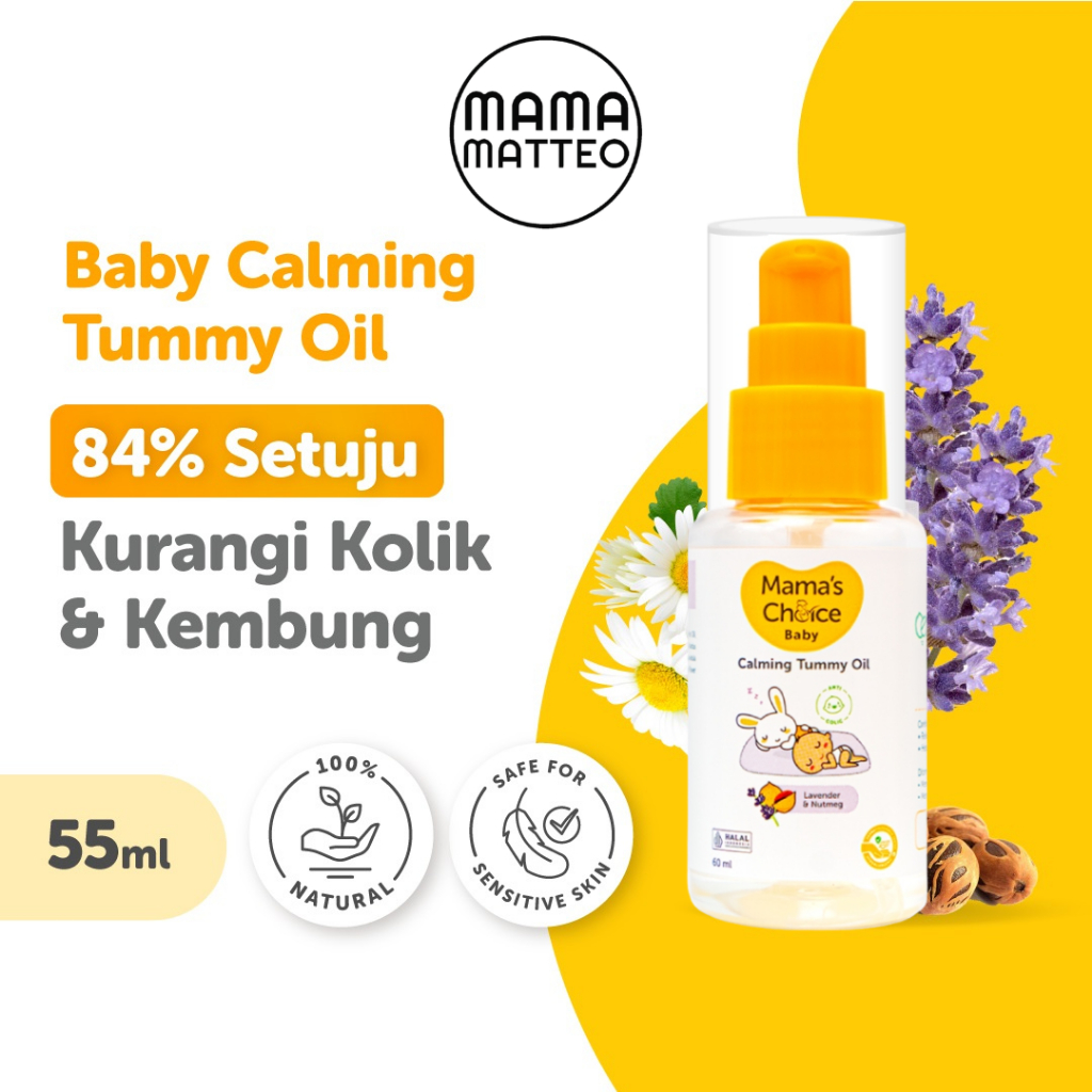 Jual MAMA'S CHOICE Baby Calming Tummy Oil 55ml / Mamas Choice Minyak ...