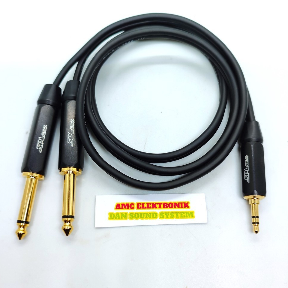 Jual KABEL INPUT HP JACK 3.5 TO DUAL AKAI MONO SPL AUDIO GCD 800 M ...