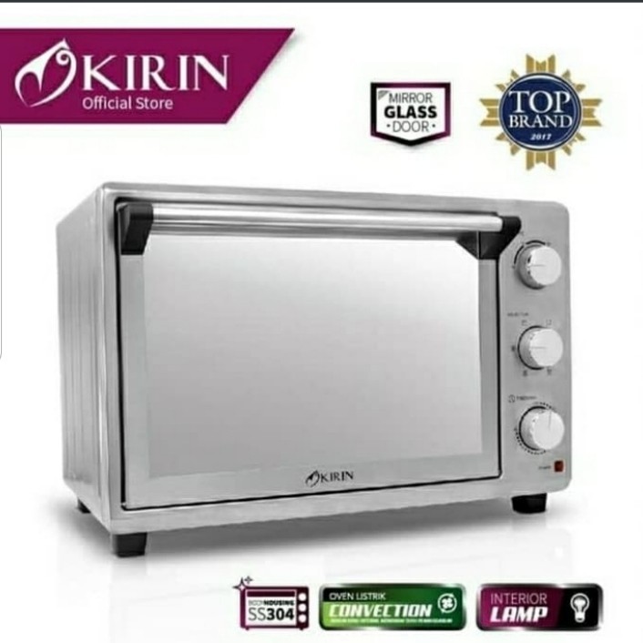 Jual Kirin Oven Listrik 35 Liter KBO 350 CL Body Stainless | Shopee Indonesia