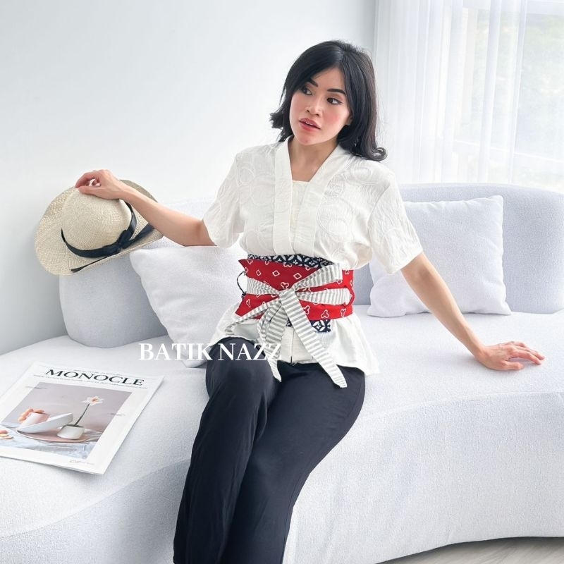 Jual Obi Belt Batik Cap / Ikat Pinggang Batik Murah / 2 in 1 Motif ...