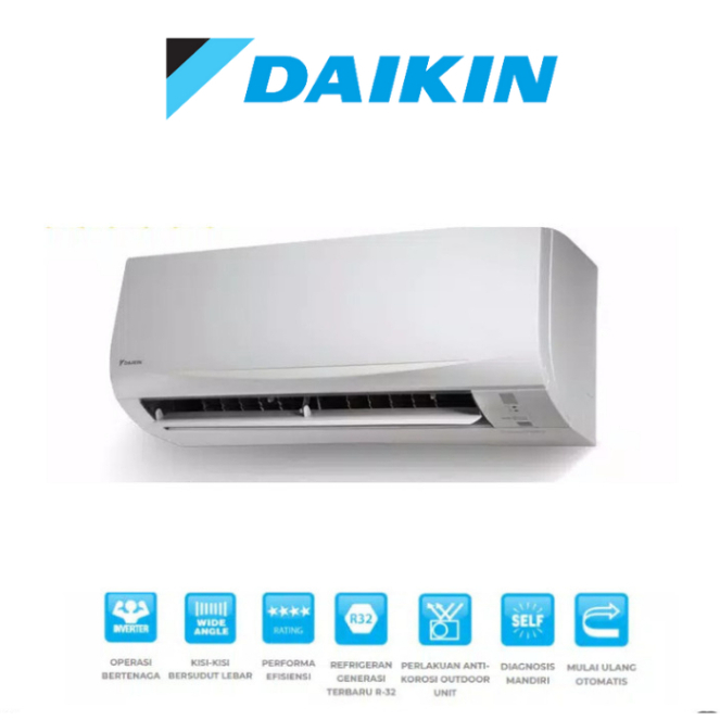 Jual AC DAIKIN THAILAND FTC 50 NV AC SPLIT 2 PK STANDARD | Shopee Indonesia