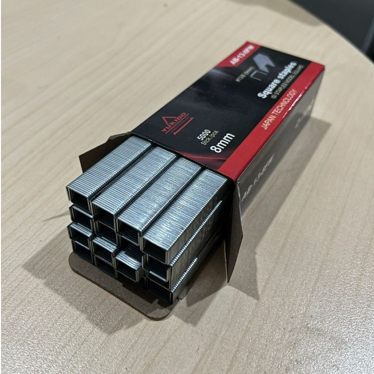 Jual Isi stapler 13/8 staples tembak isi 5000 pcs 13/8 YUkido isi 5000 ...