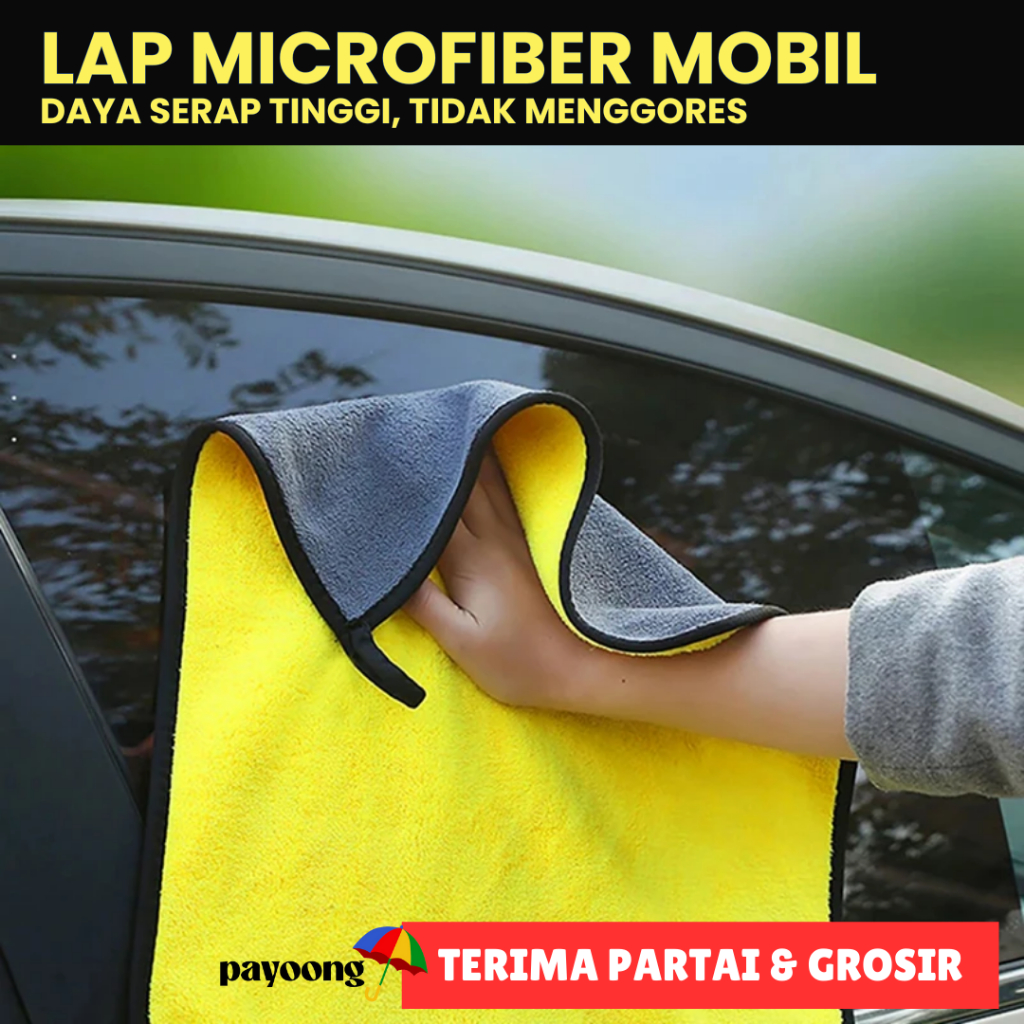 Jual Lap Mobil Microfiber Premium Quality | Shopee Indonesia