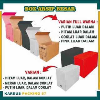 Jual Box File 39x19x28 cm / Box Arsip / Kardus Arsip / file box /arsip box besar | Shopee Indonesia
