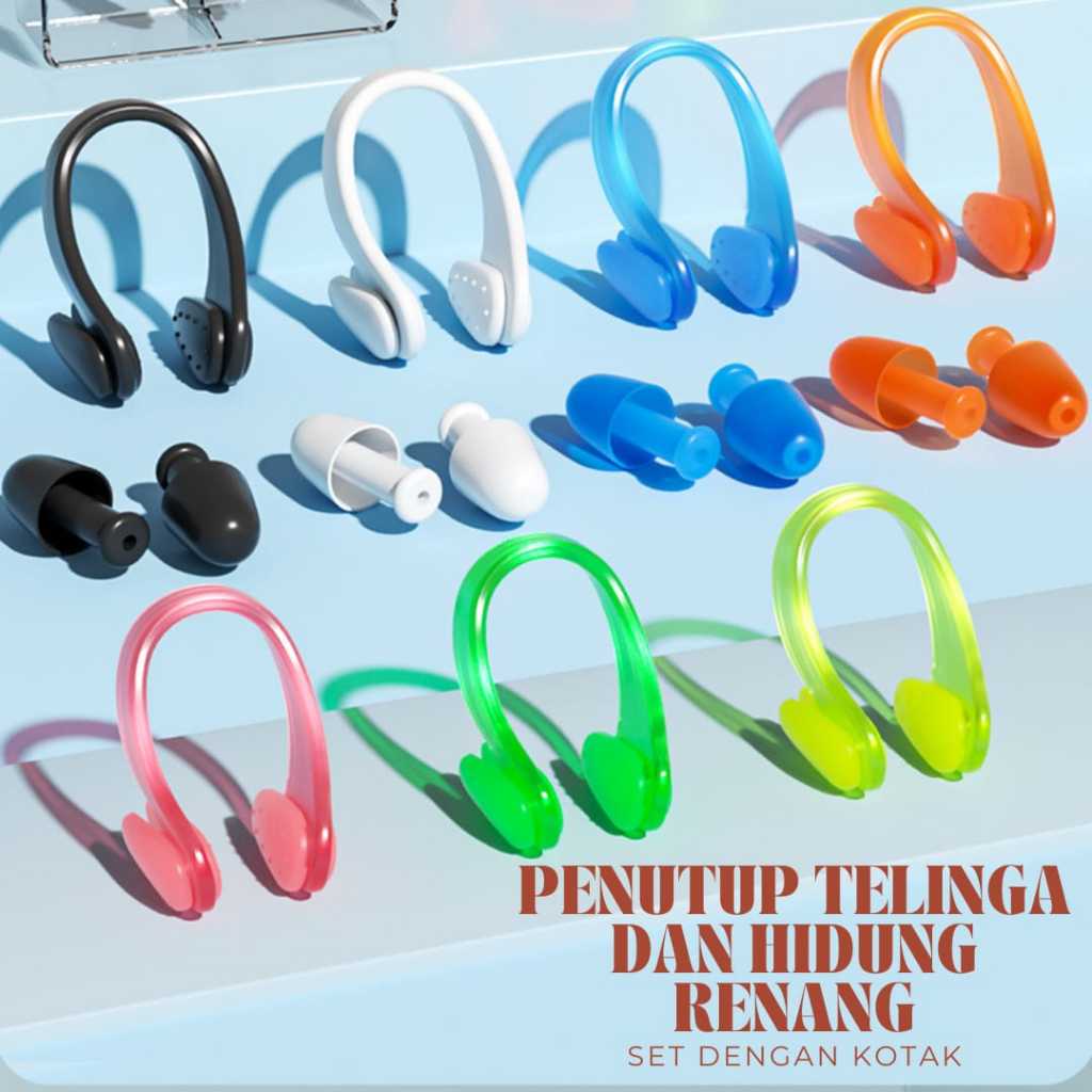 Jual Alat Bantu Renang Penutup Telinga / Penutup Kuping Dan Penutup ...