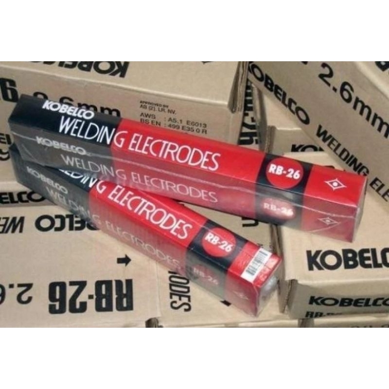 Jual Kawat Las KOBE steel RB-26 AWS E6013 dia 2,0mm|2,6mm|3,2mm|4,0mm 5Kg | Shopee Indonesia