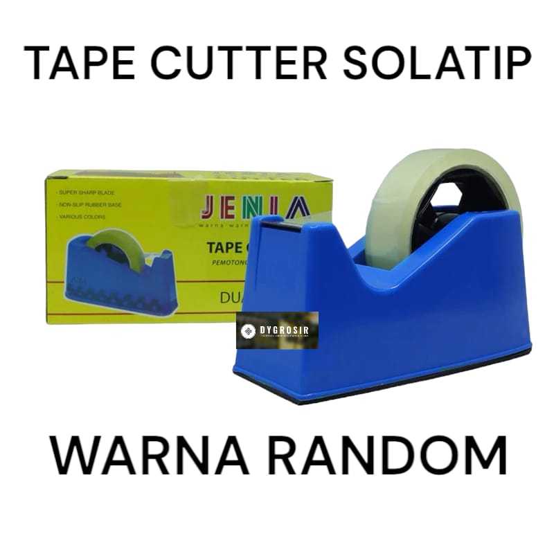 Jual DY ~ Tape Dispenser isolasi Jenia | Tape Cutter | Tempat Pemotong ...