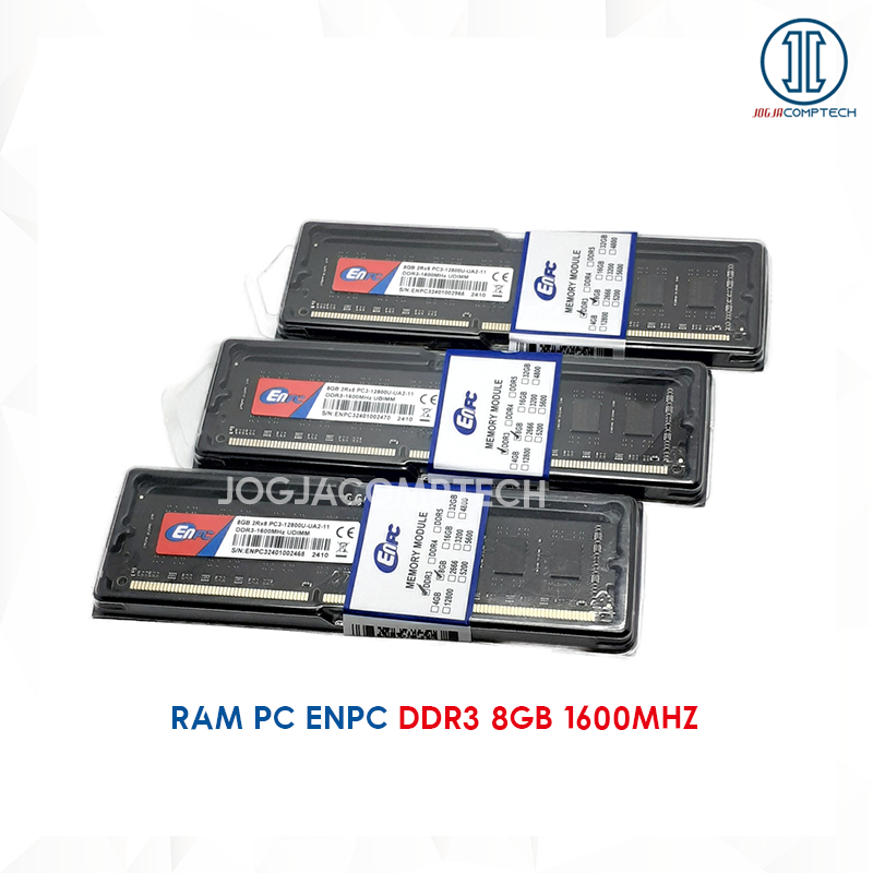 Jual RAM PC ENPC ddr3 8gb 1600mhz NEW GARANSI LIFETIME RESMI | Shopee ...