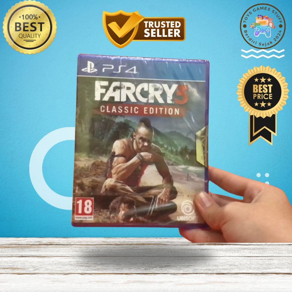 Jual Game Far Cry 3 Classic Edition PS4 Original Second | Shopee Indonesia